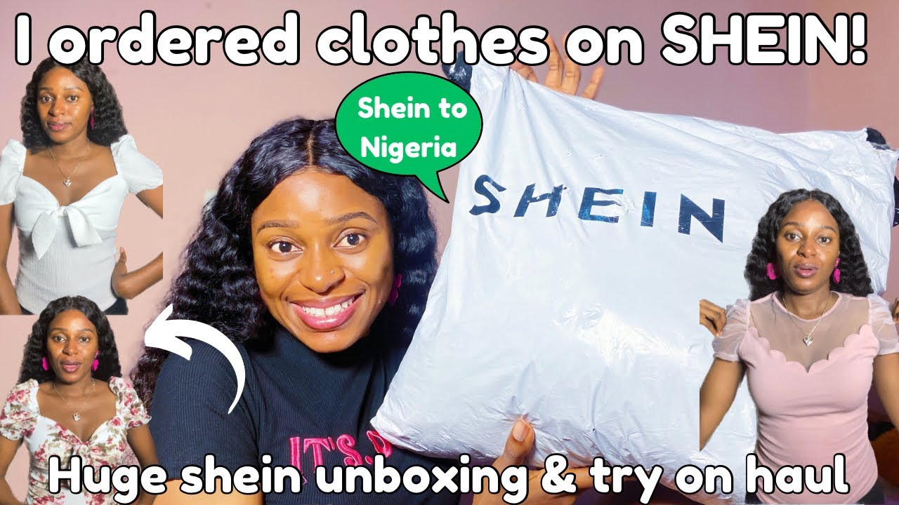 Huge SHEIN unboxing & try on haul | order affordable clothes + free ...