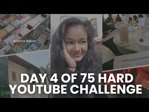 Day 4 of 75 Hard YouTube Challenge #business #socialmediamanager - YouTube