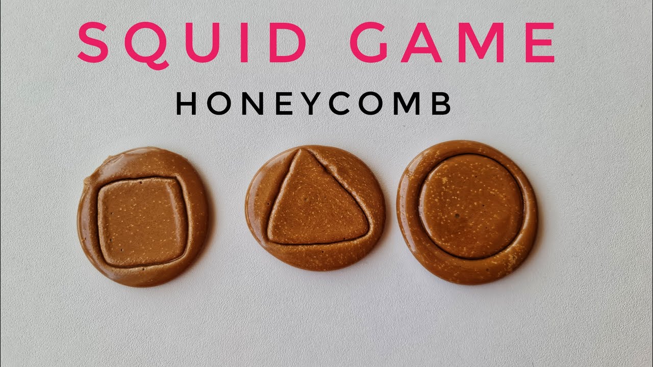 Squid Game HONEYCOMB | Dalgona Candy recipe - YouTube