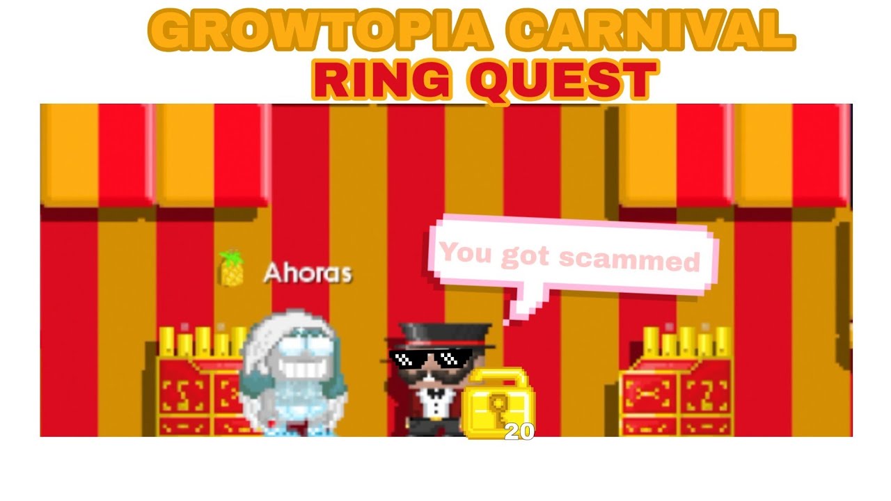 Growtopia | Getting Carnival Ring for 20 WLS !!! OMG - YouTube