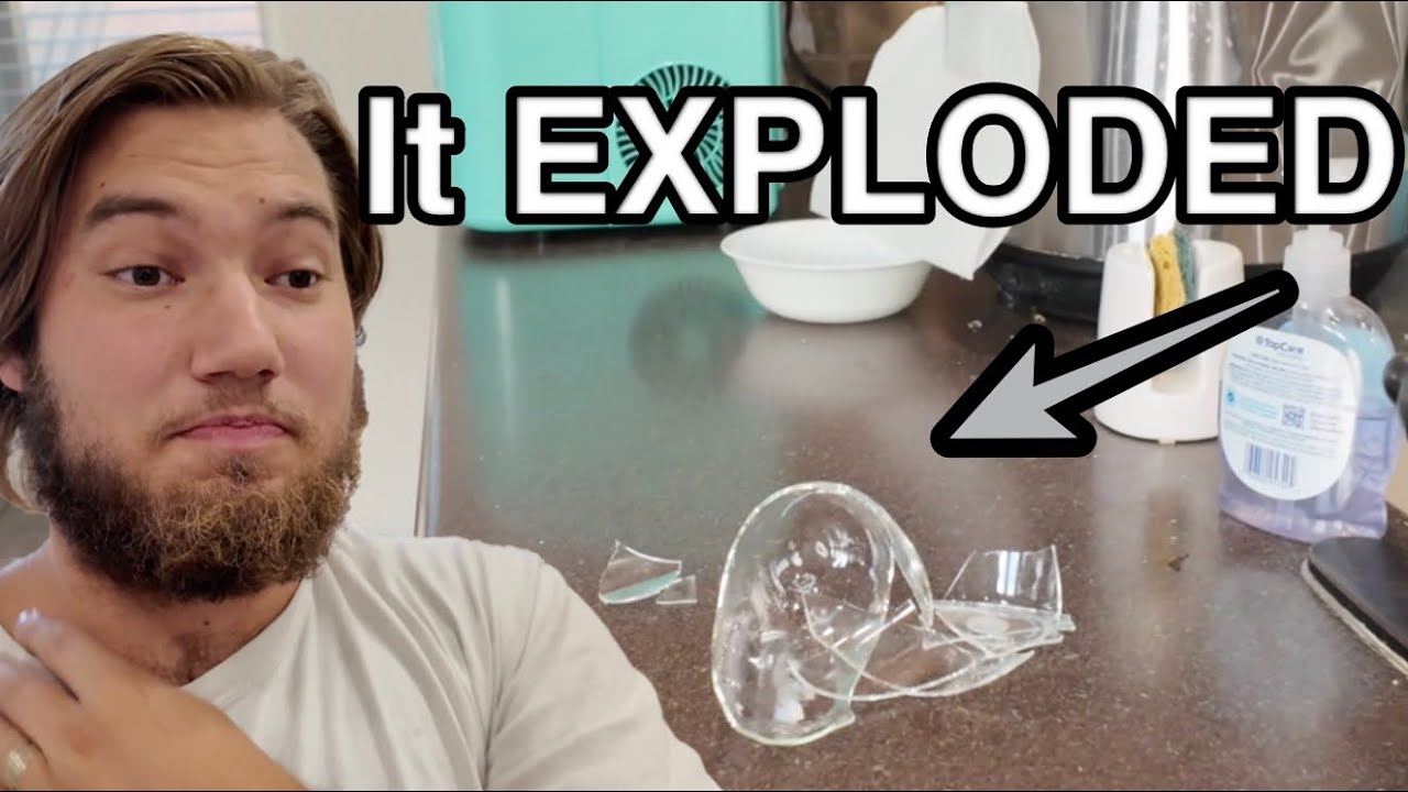 The GLASS EXPLODED??? What HAPPENED??? - YouTube