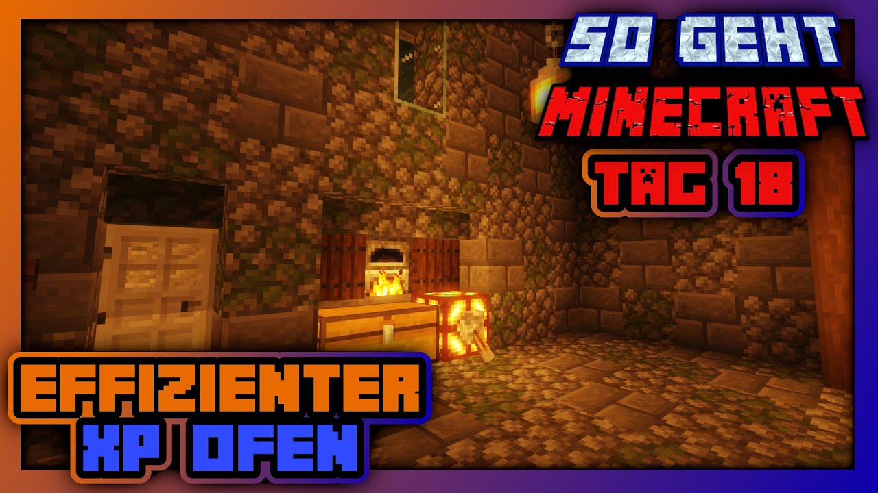 DER EFFIZIENTESTE OFEN für UNENDLICH XP und Brennstoff 🔸 Minecraft 1.21 ...