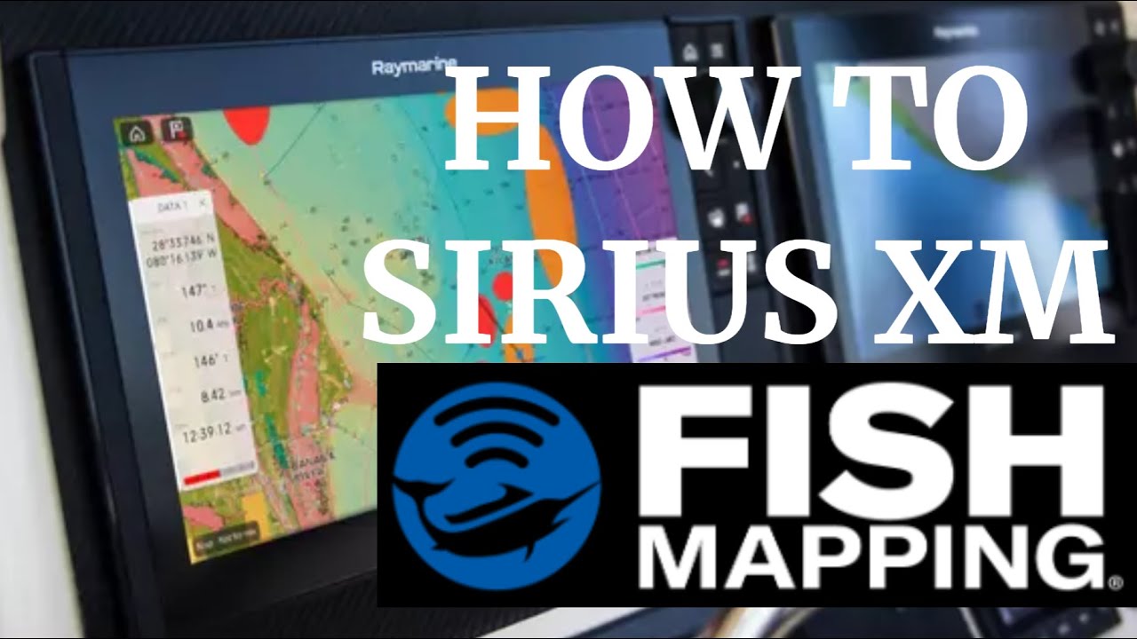 SIRIUS XM FISH MAPPING | HOW TO CATCH MORE FISH! - YouTube