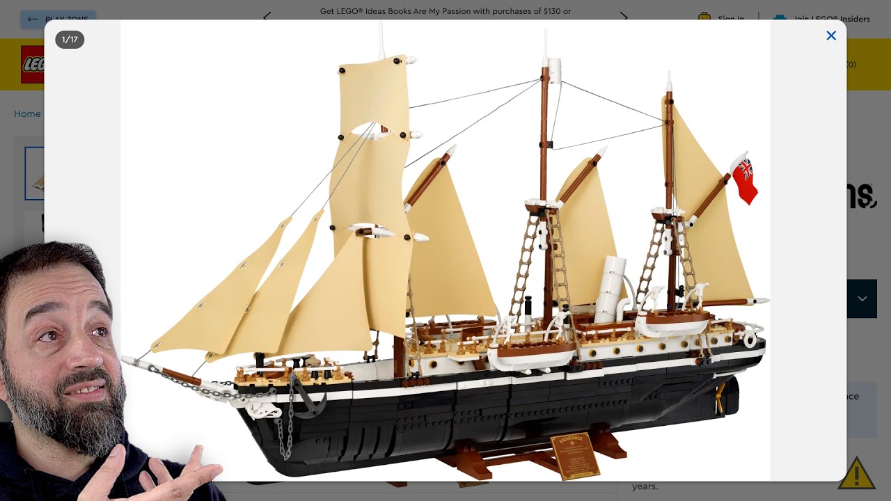 LEGO Icons The Endurance reveal & first thoughts from a happy critic ...