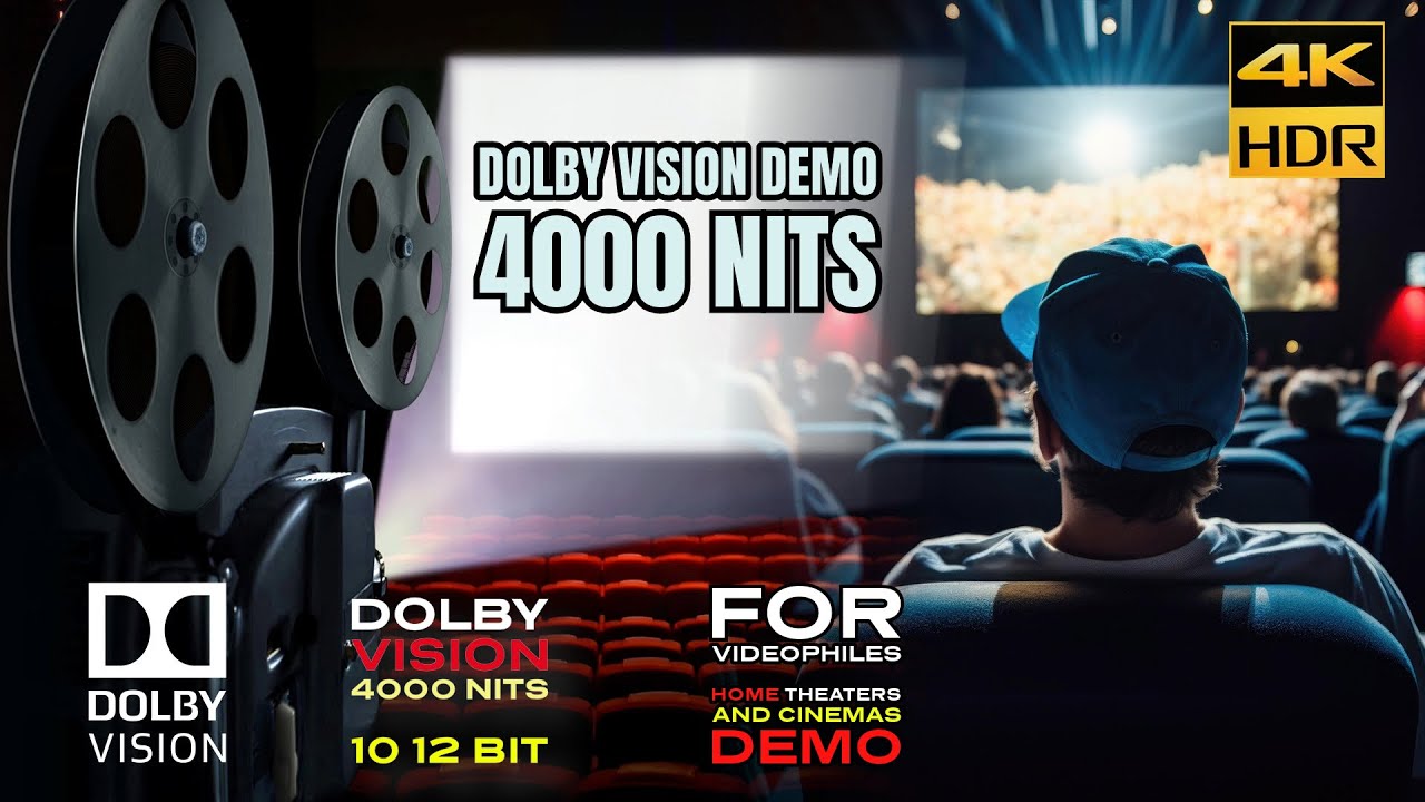 OLED [4KHDR] "Life in Dolby Vision" a 4000 NITS DEMO for Home Theaters ...