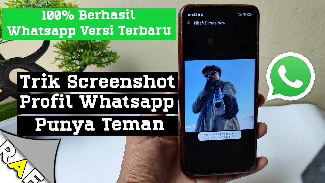 WA Terbaru ! Cara Screenshot Profil Whatsapp - YouTube
