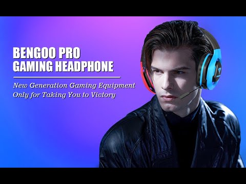 BENGOO G9500 Gaming Headset Review - YouTube