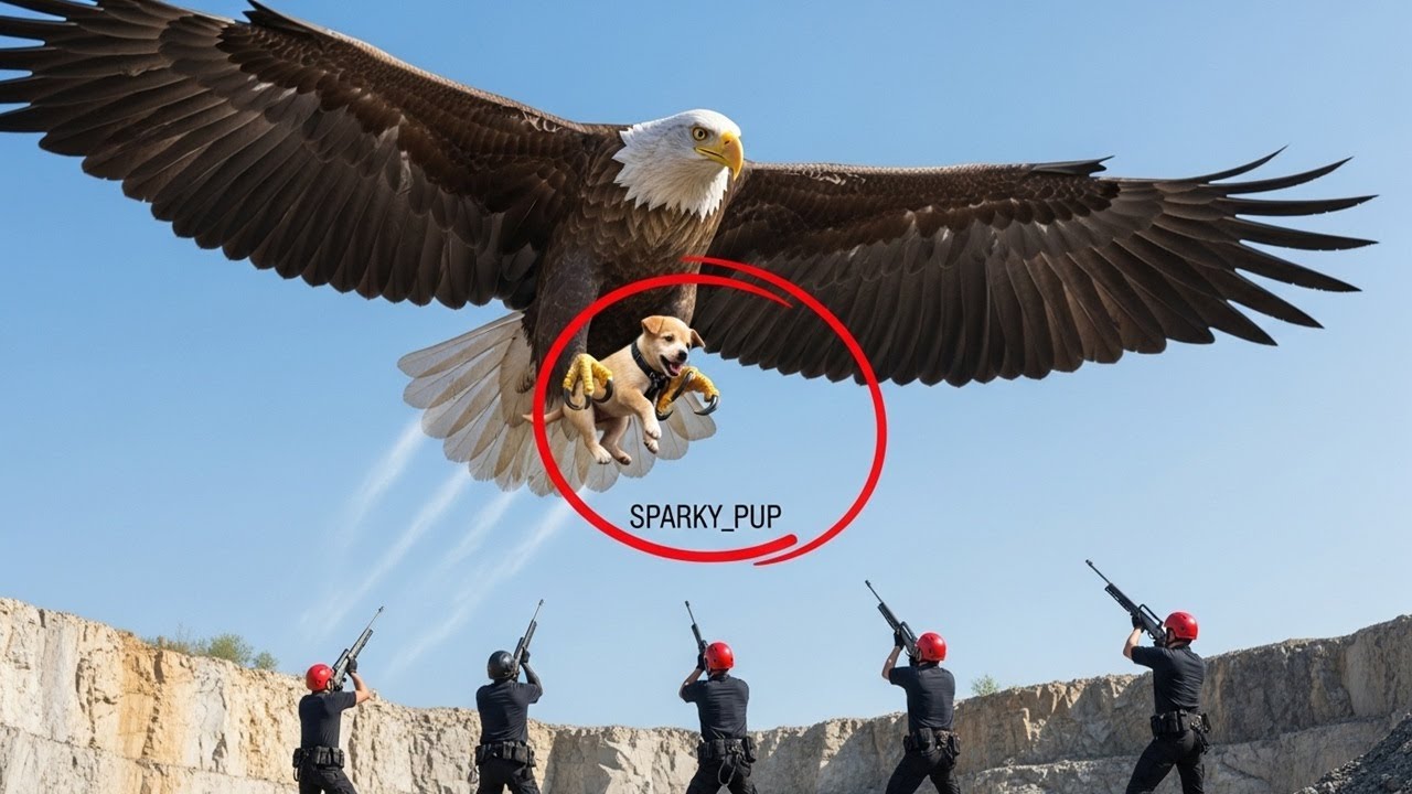 Rescue Team 555 Saves a Mother Dog from a Giant Mutant Eagle - YouTube