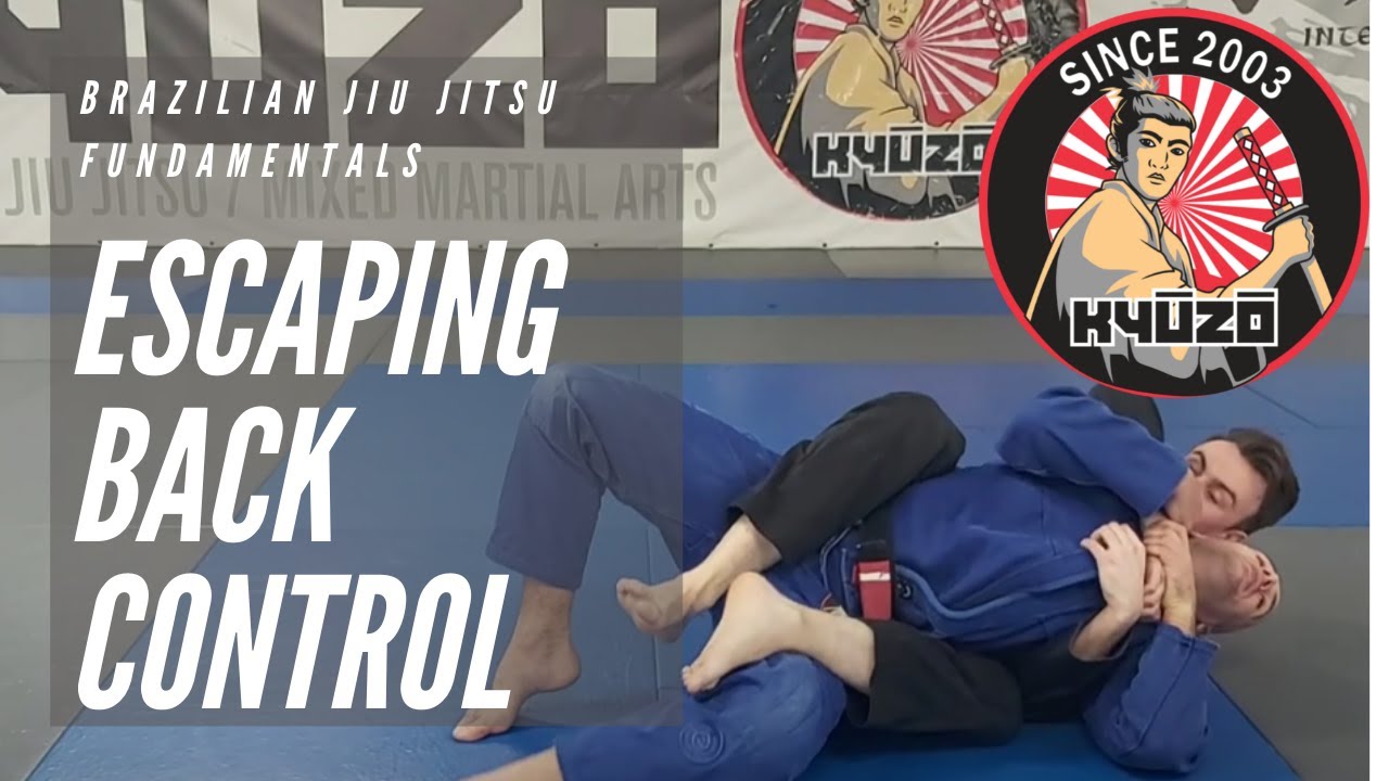 Brazilian Jiu Jitsu Fundamentals- Escaping Back Control - YouTube