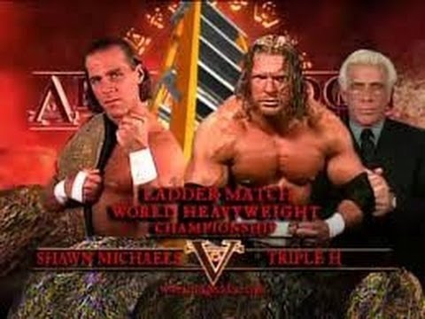 WWE Armageddon 2002 - Triple H vs Shawn Michaels - 3 Stages of Hell ...
