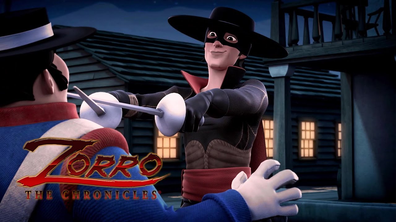 The first battle of Zorro | ZORRO the Masked Hero - YouTube