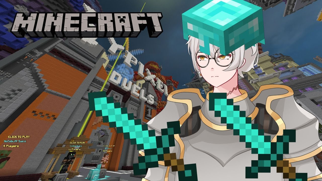 【EN VTUBER】Yuto Xenos【MINECRAFT】pvping on hypixel such as skywars or ...