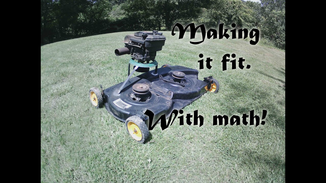 DIY Pull Behind Trail Mower. Part 2 - YouTube