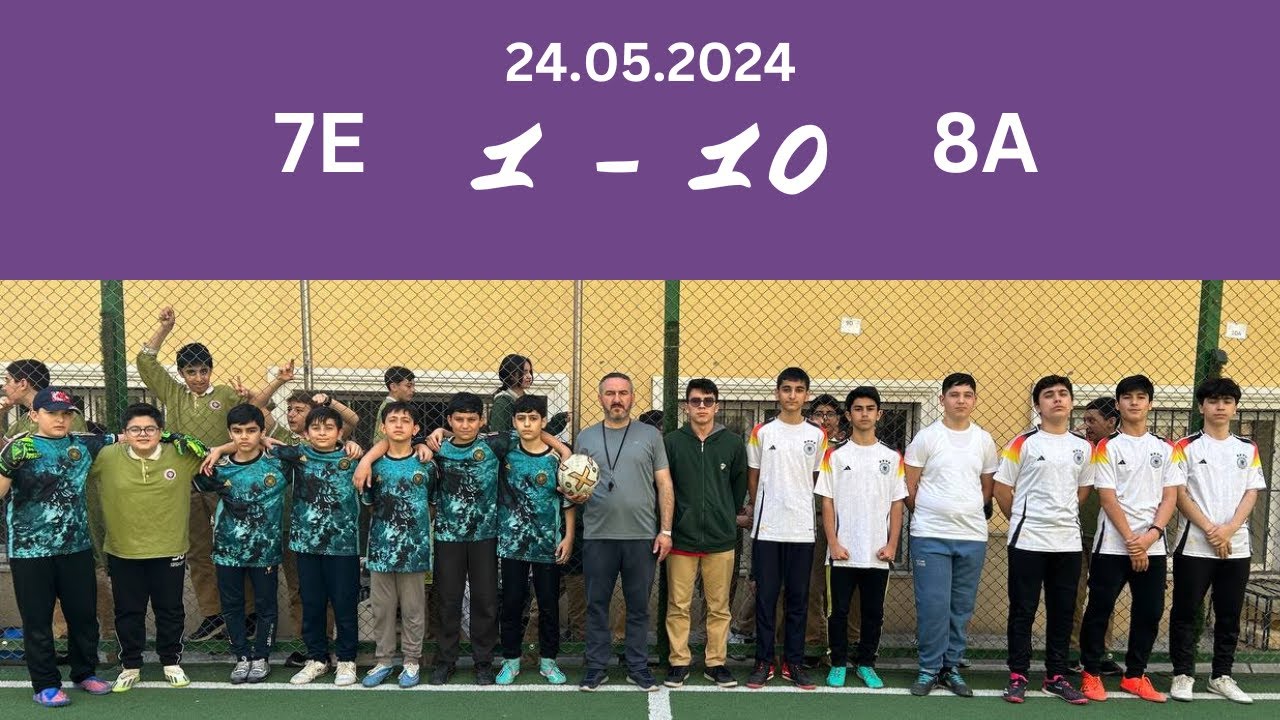 7E 1:10 8A | TDV-BTL Football Cup | Yarımfinal - YouTube