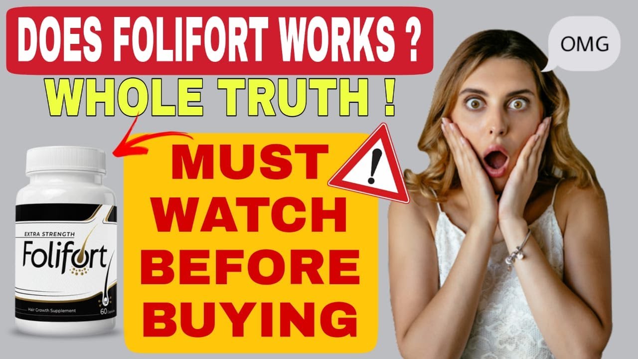 Folifort Reviews | folifort scam | folifort hair loss tablet review ...