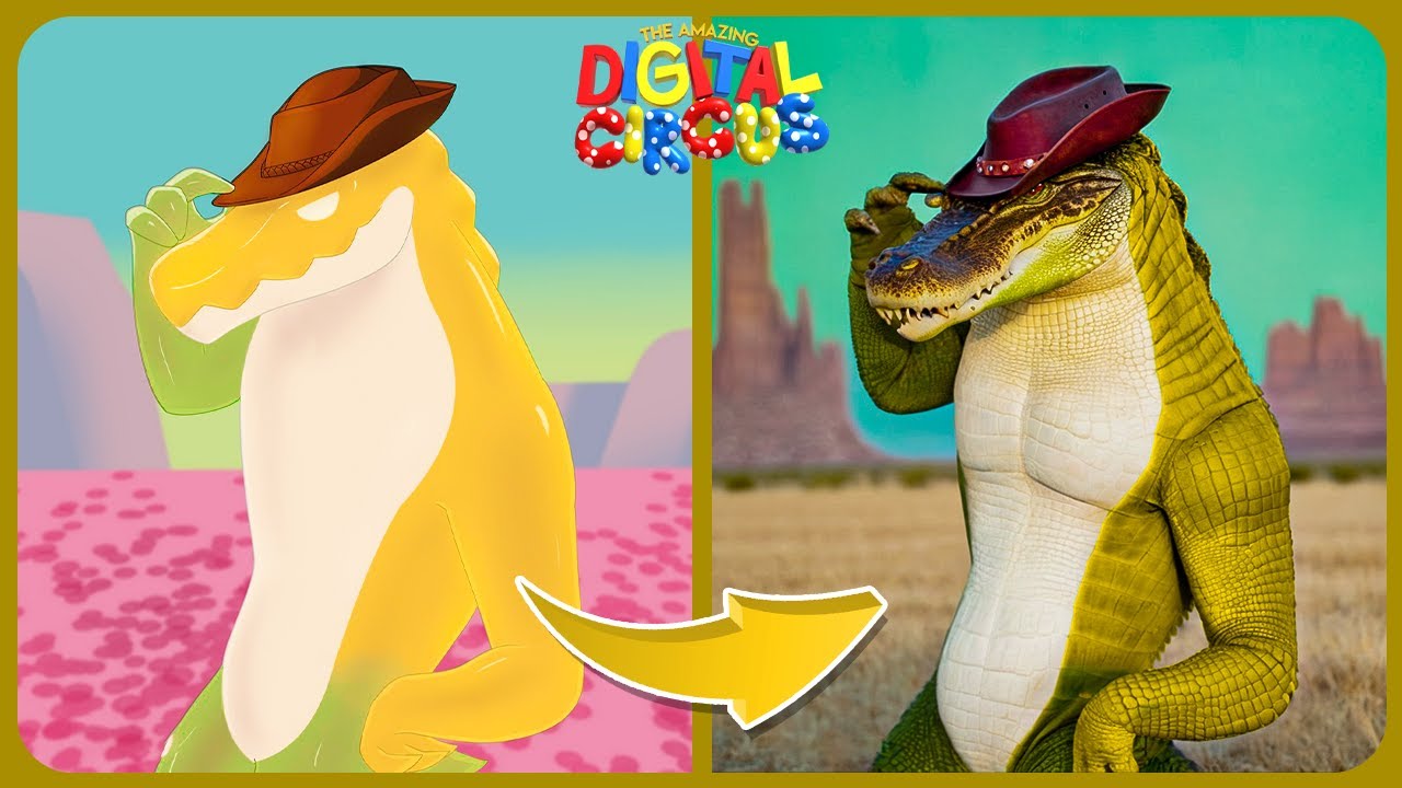 The Amazing Digital Circus - Ep2 In Real Life | Candy Carrier Chaos ...