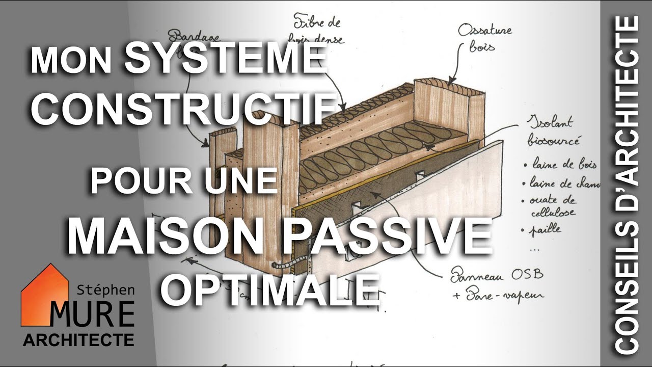Mon système constructif pour une Maison Passive optimale - YouTube
