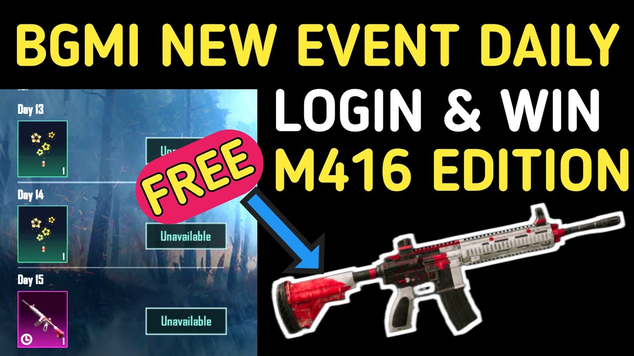 BGMI NEW EVENT😍 FREE M416 SKIN & POPULARITY POINTS / Explained in ...