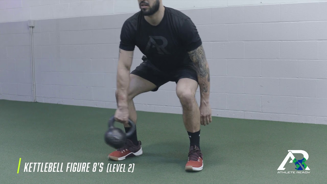 Kettlebell Figure 8's Level 2 - YouTube