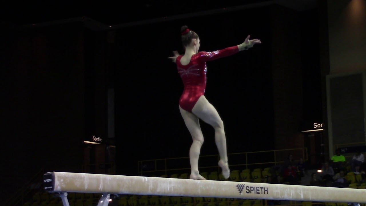 2020 Gymnix Bailey Inglis (CAN) BB - YouTube