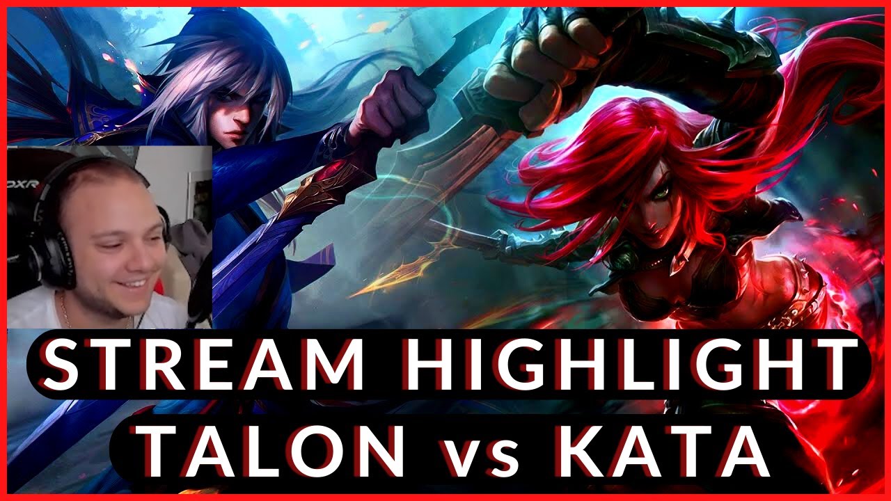 Talon Gameplay VS Katarina MID Steam highlight | League of Legends ...