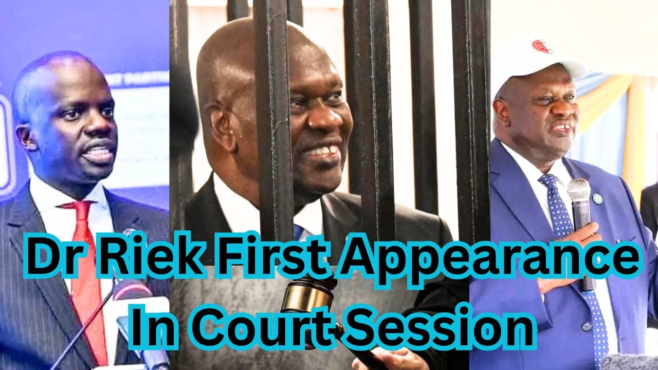 DR RIEK FIRST APPEARANCE IN COURT ||COURT ADJOURNED 23 Sept AS GOV'T ...