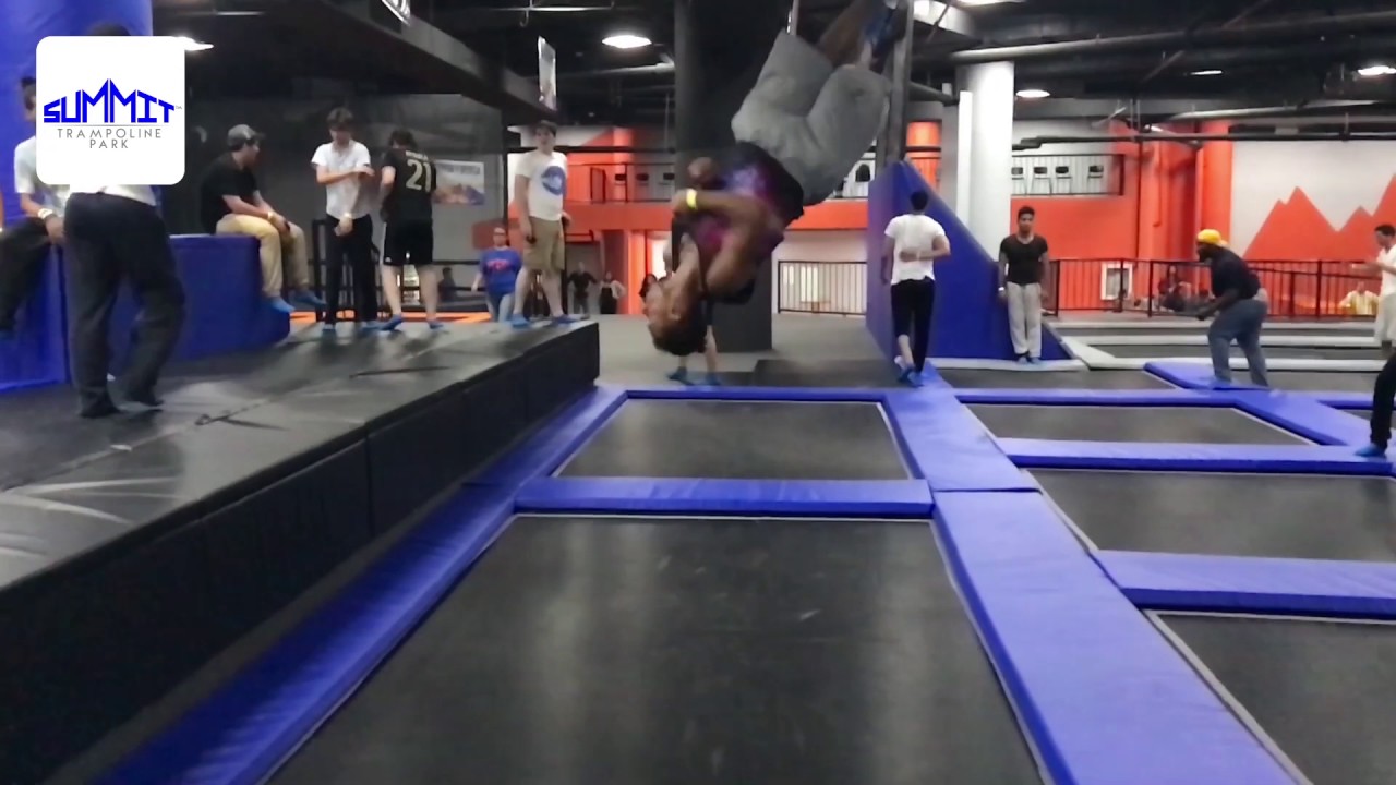 Summiit Trampoline Park - Jumping - YouTube