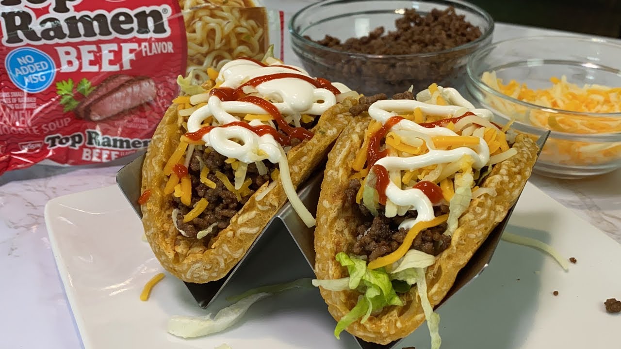 Ramen Tacos - YouTube