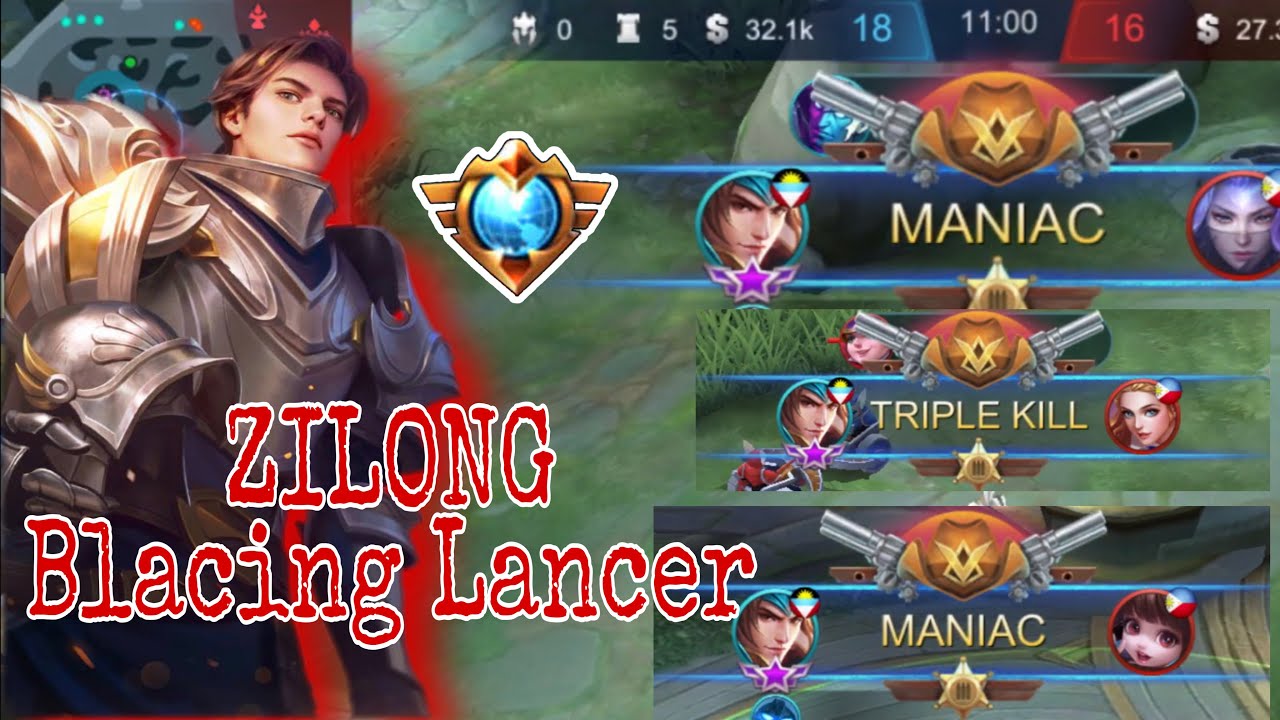 Blazing Lancer Zilong top 1 by: BIGboss - YouTube