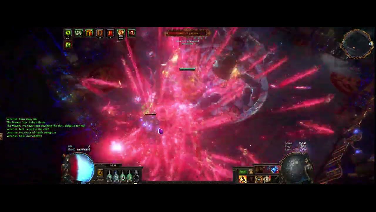 Witnessed Uber Cortex - Berserker Lightning Strike Aura Stacker - YouTube