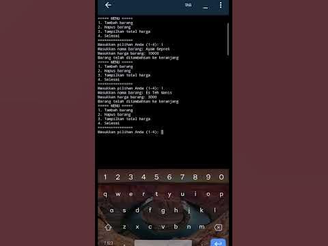 Belajar Codingan python pake hp 😉 #belajarpython #coding #pythonprogramming #ngoding - YouTube