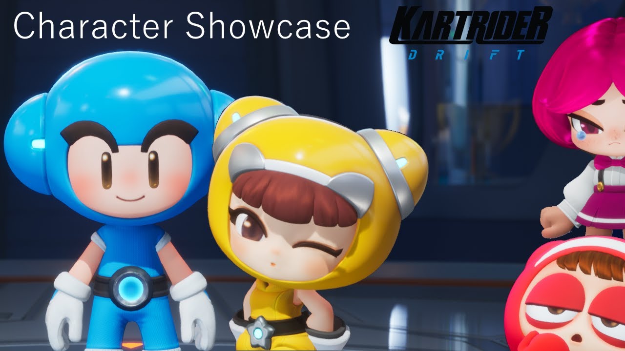KartRider: Drift - All Characters Showcase & Win/Lose Emotes (Global ...