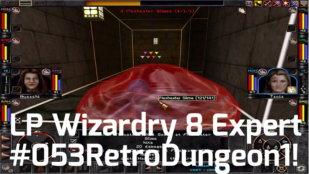 Let's Play Wizardry 8 Expert Playthrough #53 - The Graveyard Dungeon I ...