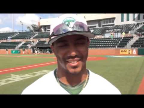 Tulane's Richard Carthon on His Four-RBI Day vs. USF - YouTube
