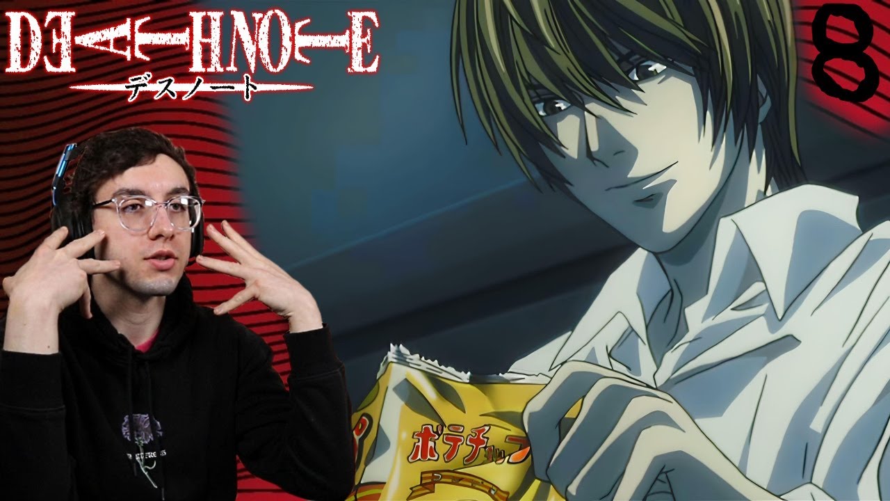 Death Note Episode 8 REACTION "Glare" - YouTube