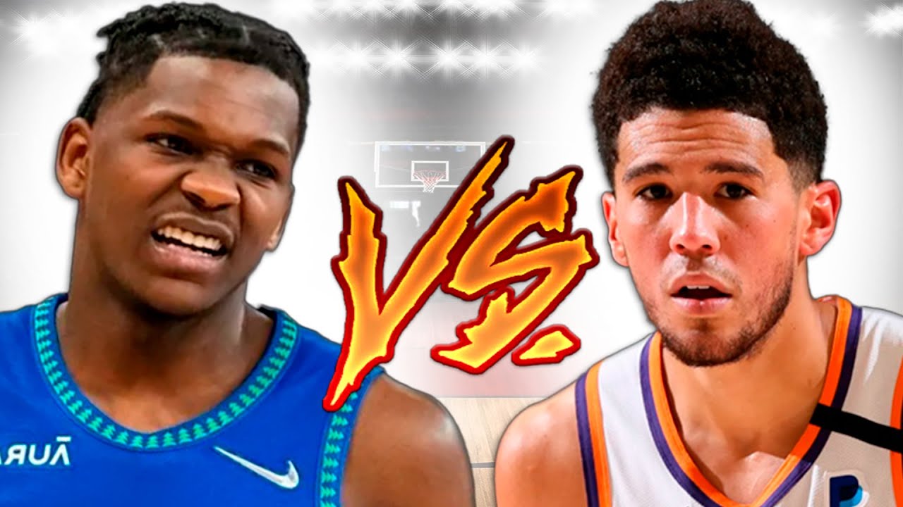 Anthony Edwards vs Devin Booker | Who is Better? - YouTube