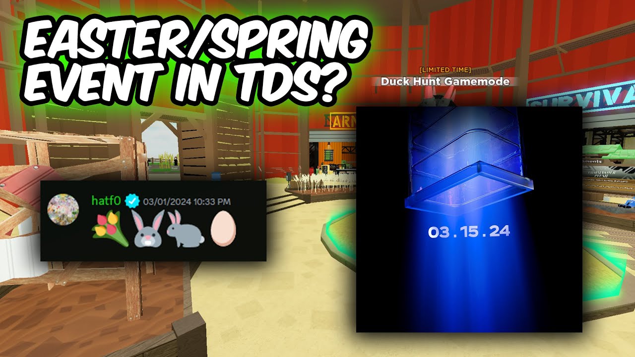 SPRING/EASTER EGG HUNT EVENT? | Tower Defense Simulator | ROBLOX - YouTube