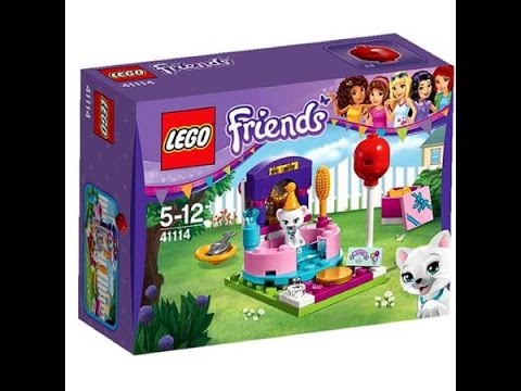 LEGO FRIENDS #41114 PARTY STYLING - Unboxing, Time Lapse Build - YouTube