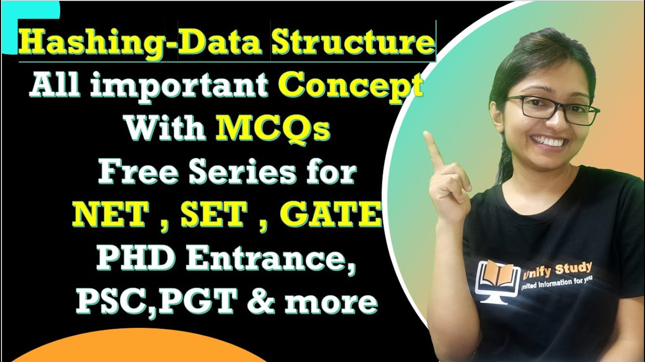 Hashing In Data Structure Data Structure And Algorithm Series For Cs Day 5 Ugc Net Gate 5510