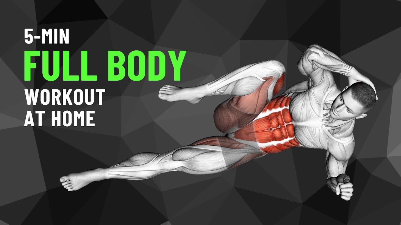 5-MIN Full Body HIIT Workout At Home for Beginners | Tabata 🔥 - YouTube