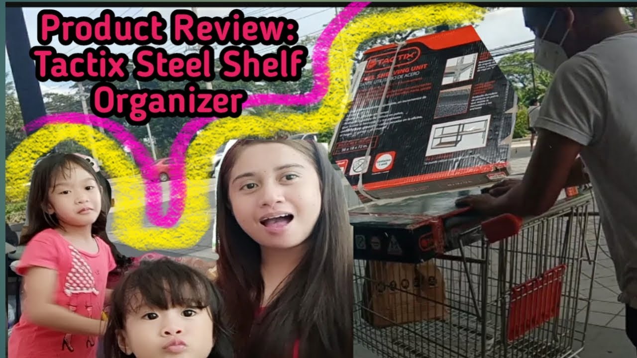 Product Review: Tactix Steel Shelves Organizer - YouTube