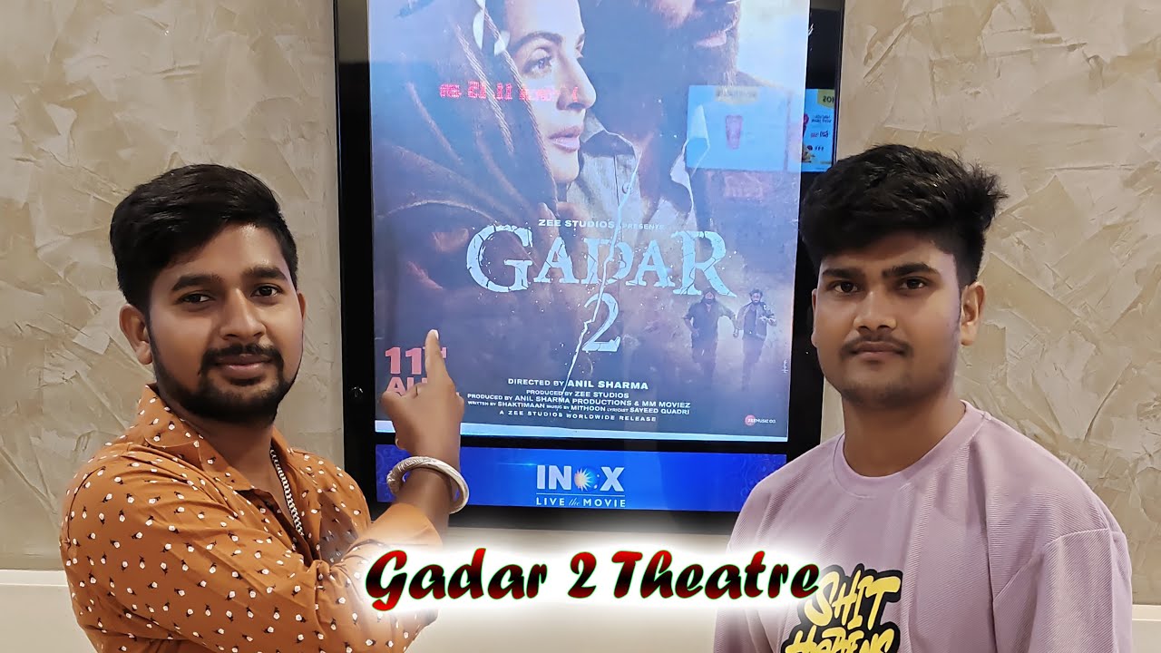 My First Vlog 🙏🤪 Inox Kota Theatre Gadar 2 Sunny Deol 😅🤣 - YouTube