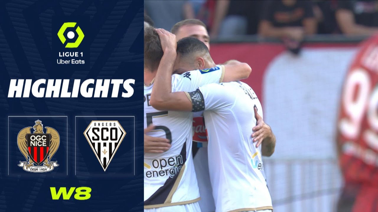 OGC NICE - ANGERS SCO (0 - 1) - Highlights - (OGCN - SCO) / 2022-2023 ...