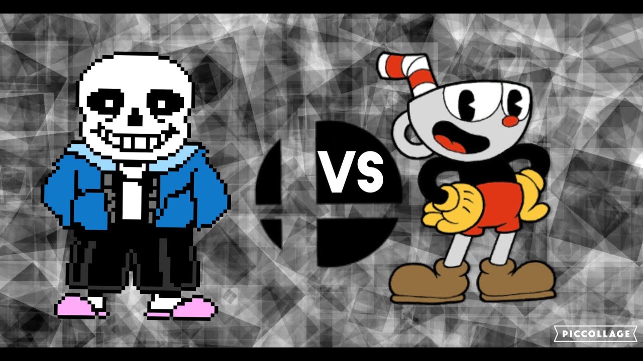 Sans VS Cuphead (Super Smash Bros. Ultimate) - YouTube