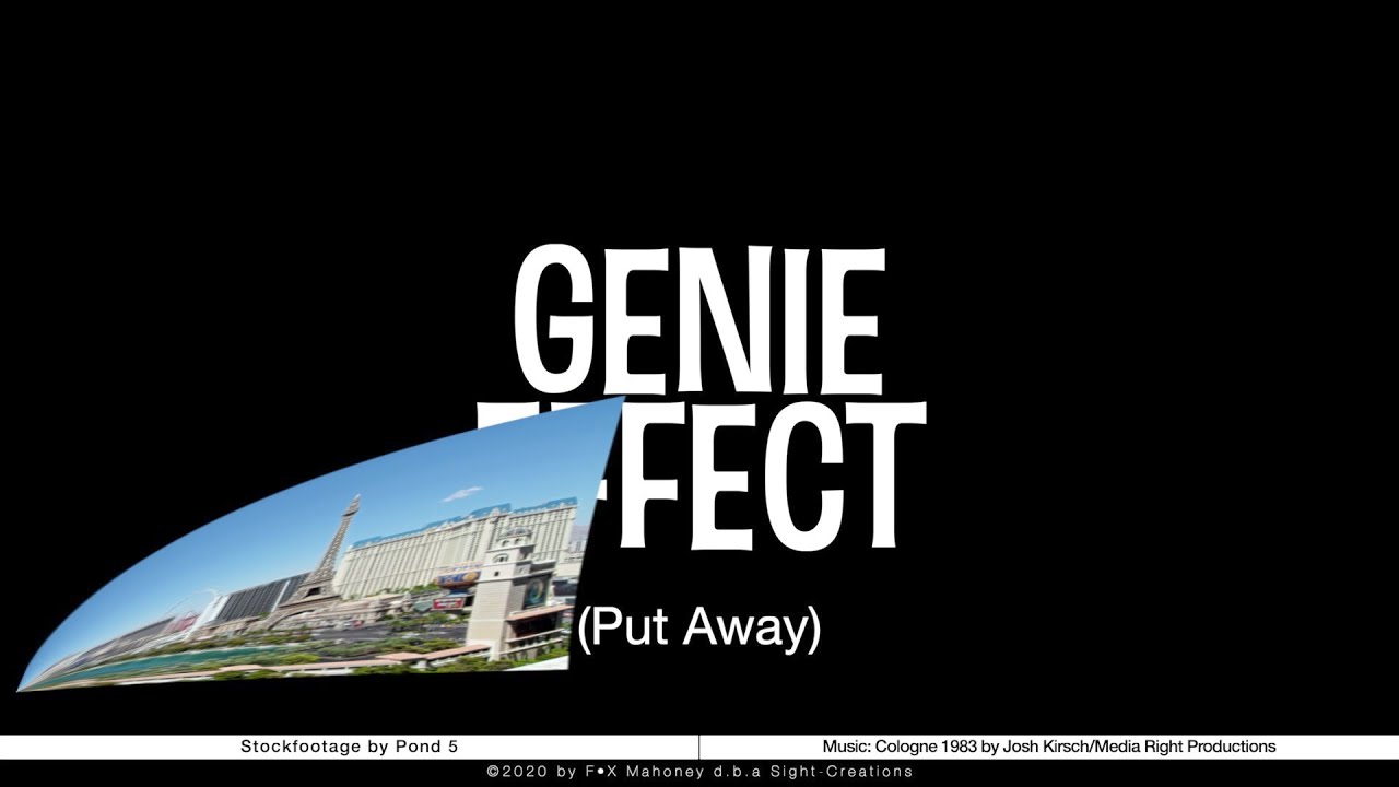 Genie Effect for Final Cut Pro X - YouTube