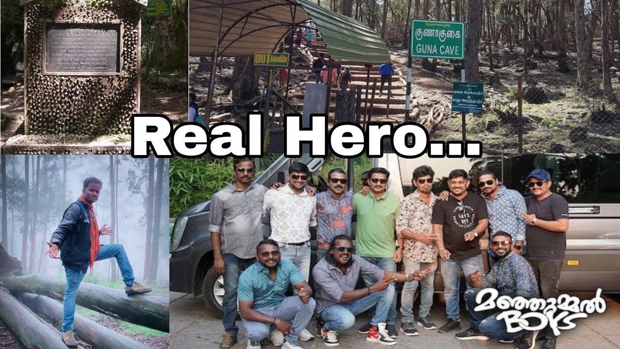 The Real Hero😍| Guna Cave ⚡ #manjumelboys #gunacaveincidents - YouTube