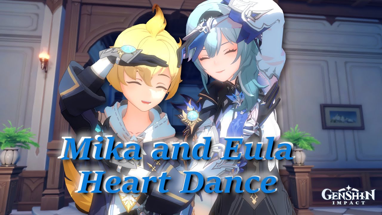 Mika and Eula (Heart Dance) | MMD x Genshin Impact - YouTube