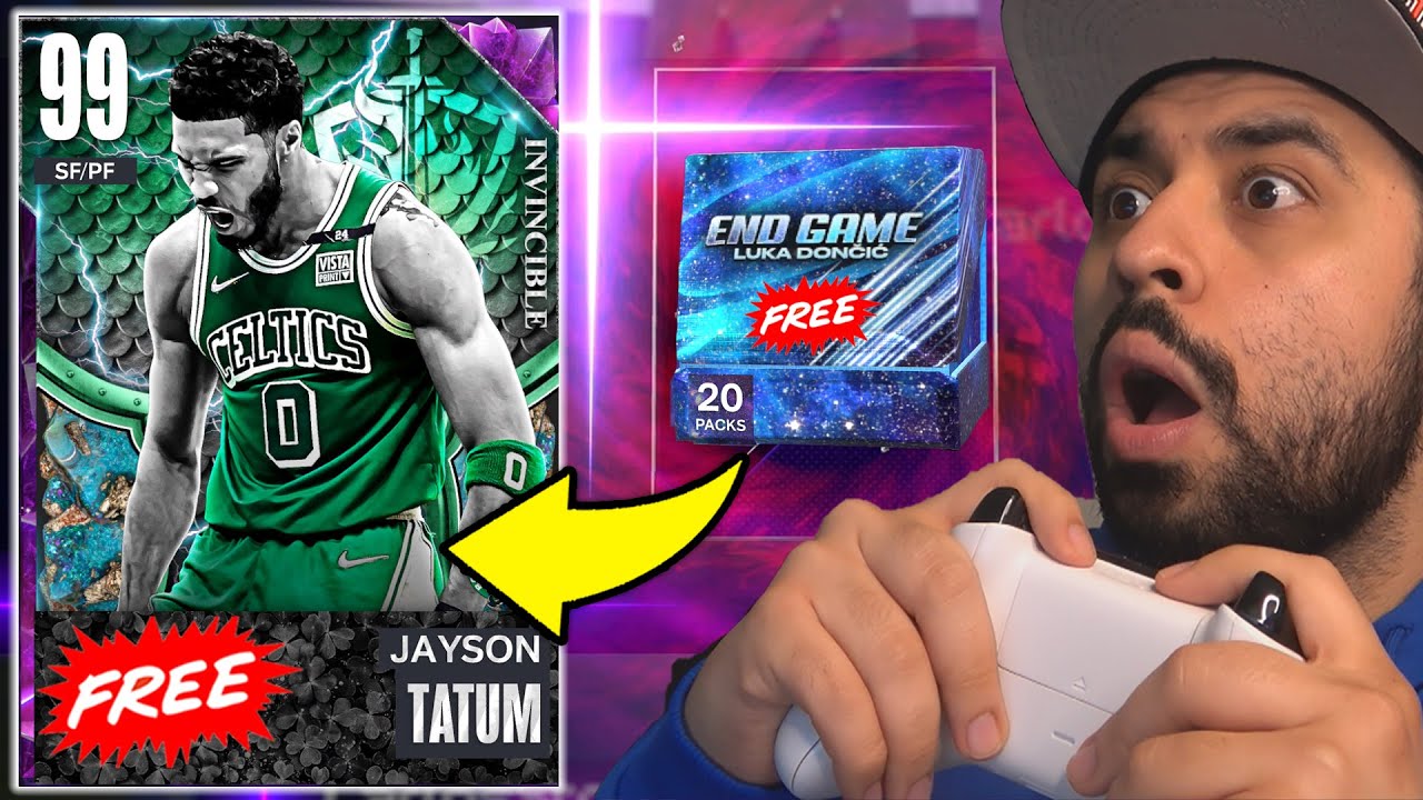 2K Added a Free Invincible Jayson Tatum and Multiple Free Endgame Boxes ...