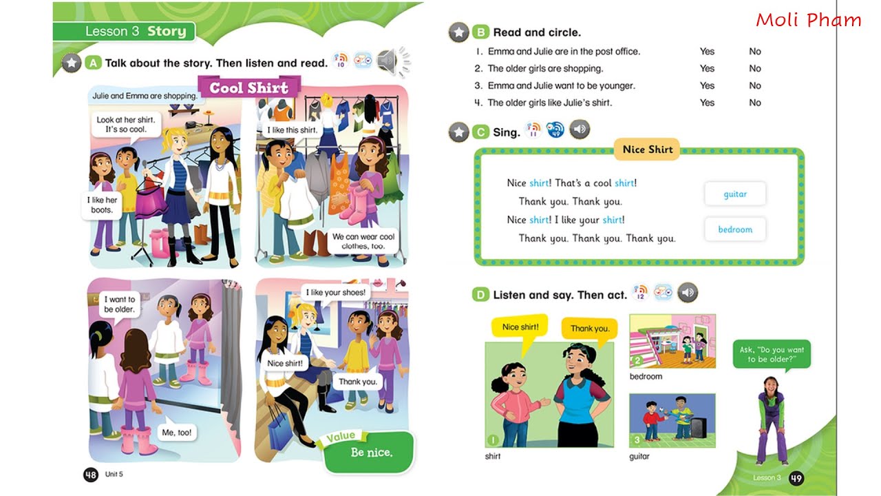 Everybody Up 3 - Unit 5 - Lessons 3 & 4 - YouTube