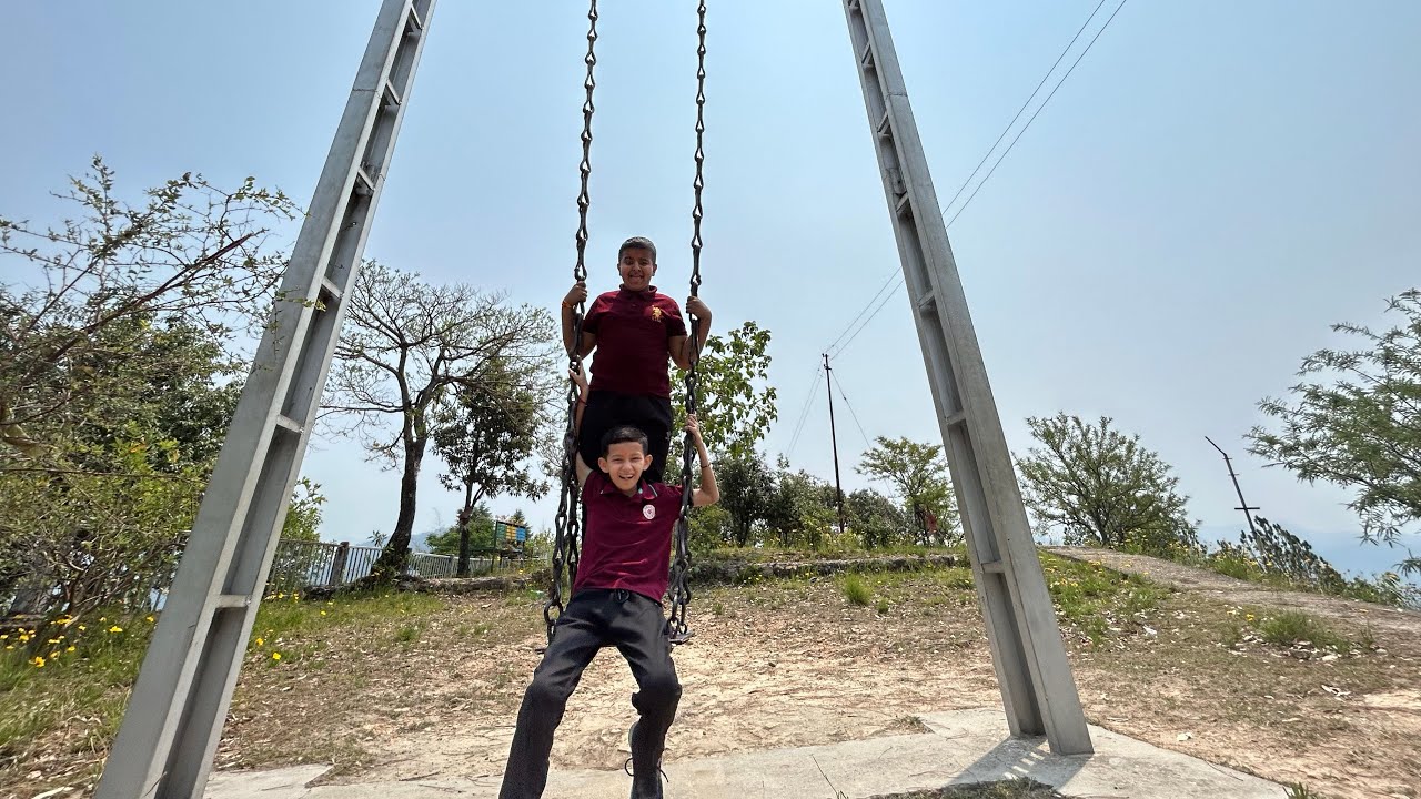 Itna bada jhula| Uttarakhand vlog - 3 - YouTube